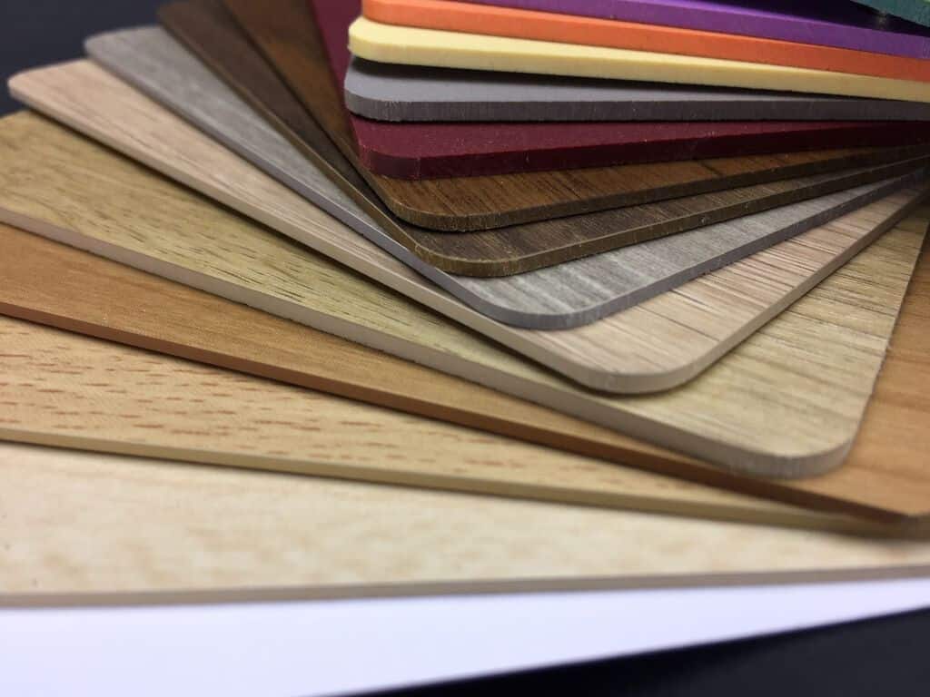 Wall cladding swatches - Couture Product Sampling